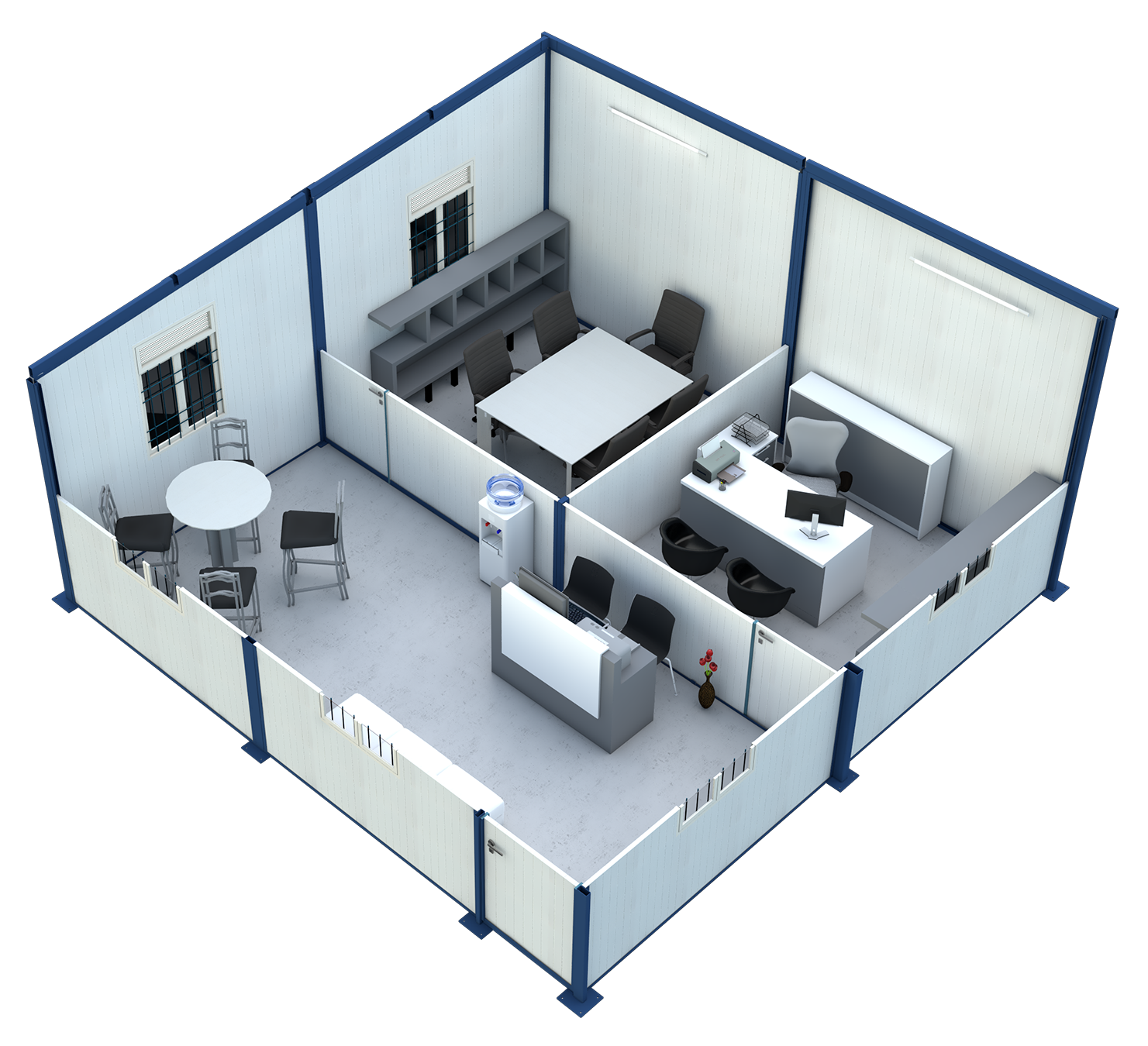 Prefabricated Office Buildings in North East - ELs International
